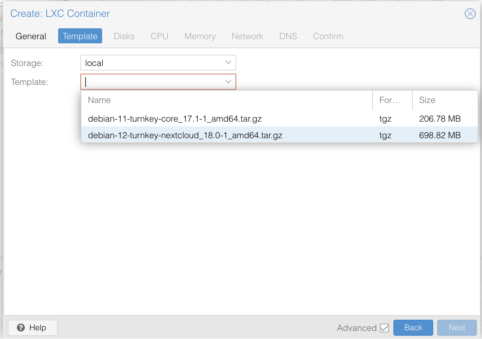 Proxmox: Nextcloud into an unprivileged LCX container with a mounted SMB as Data folder